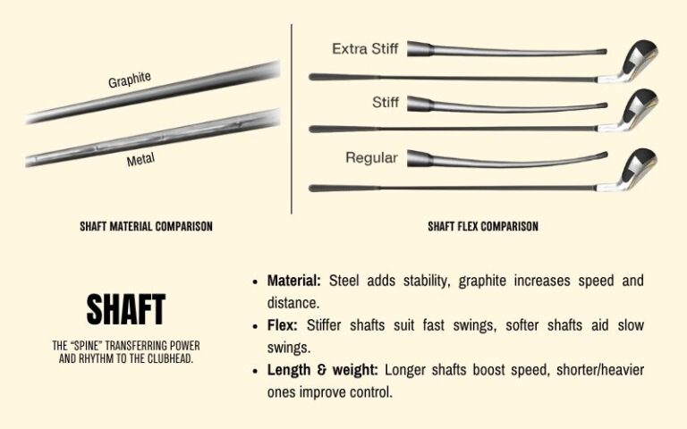 Inside Parts of a Golf Club: How the Head, Shaft, and Grip Powerfully ...